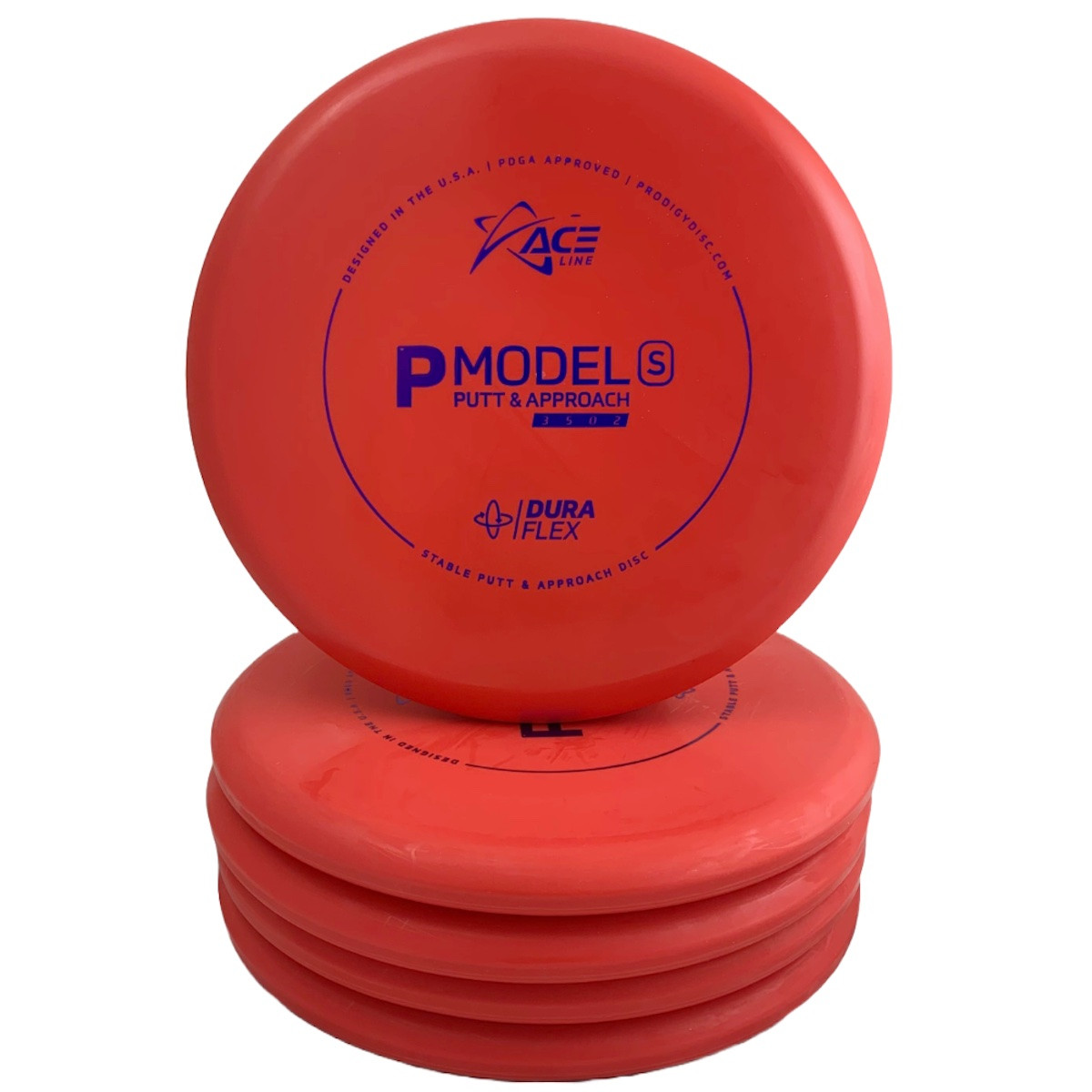 Prodigy Disc Ace DuraFlex P Model S 5 kiekon setti | Powergrip