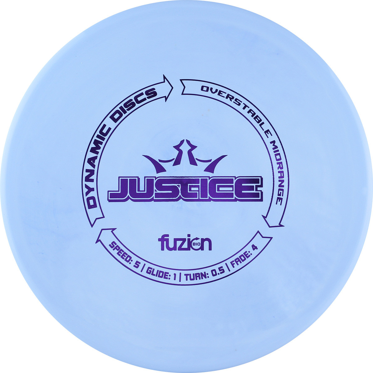 Dynamic Discs BioFuzion Justice | Powergrip