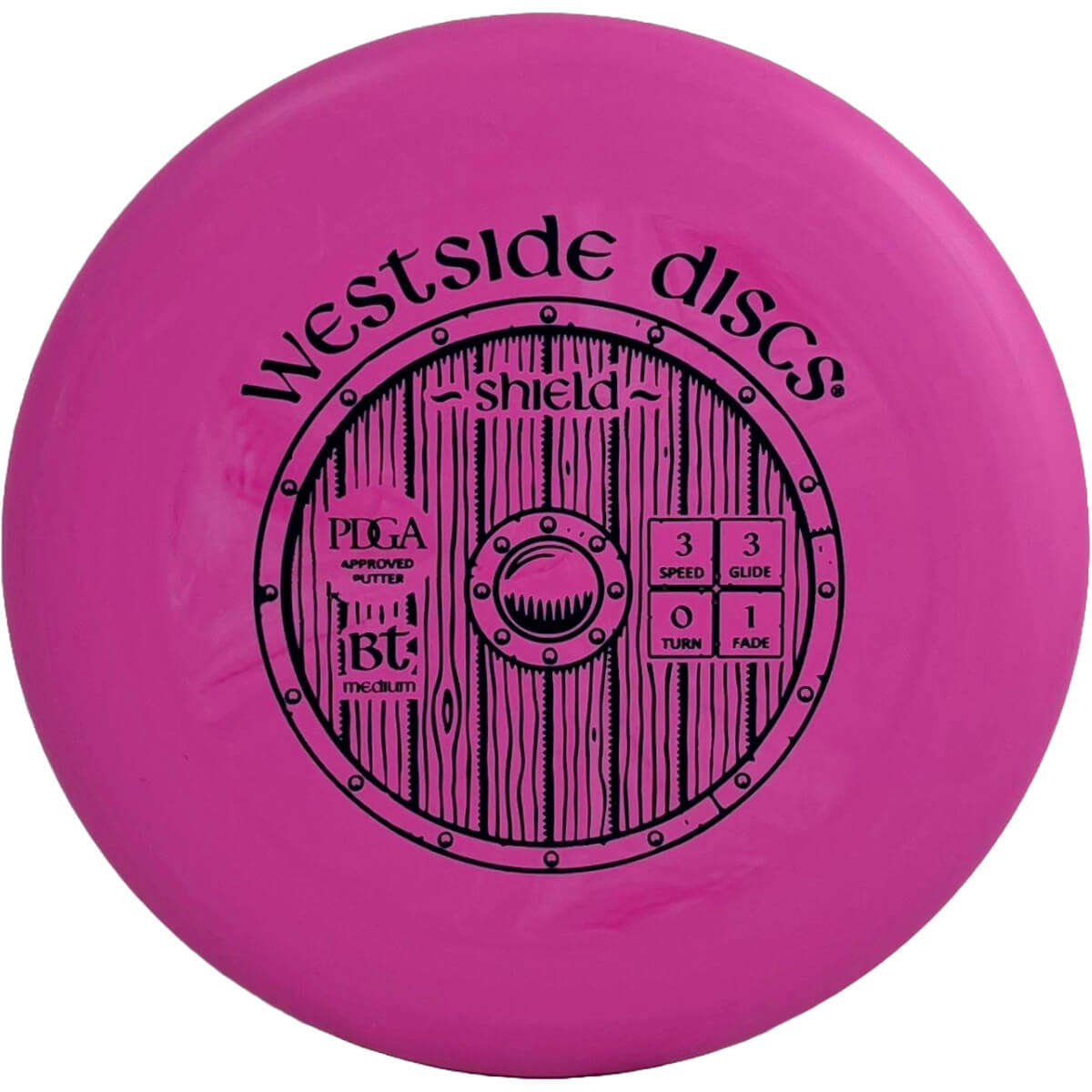 Westside Discs BT Medium Shield (Kilpi) - Powergrip - melko hyvä ...