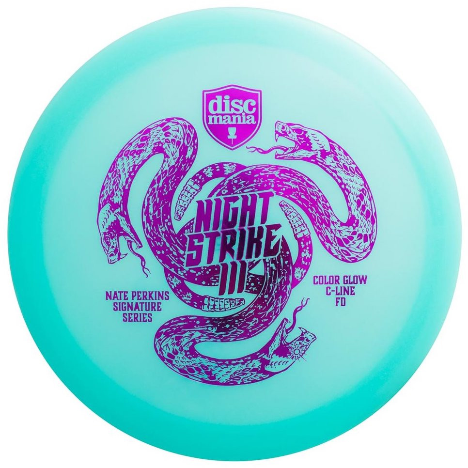 Discmania Color Glow C-Line FD Nate Perkins - Night Strike III ...