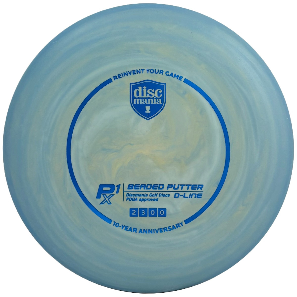Discmania Swirl D-Line Flex 2 P1x Special Edition (10 Year Anniversary ...