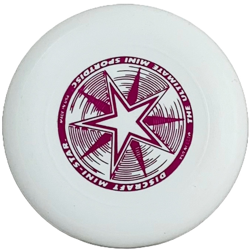 Discraft Mini UltraStar - Powergrip - melko hyvä frisbeegolfkauppa