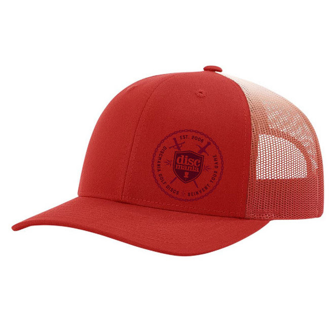 Discmania Cap Trucker - Shield with Swords | Powergrip
