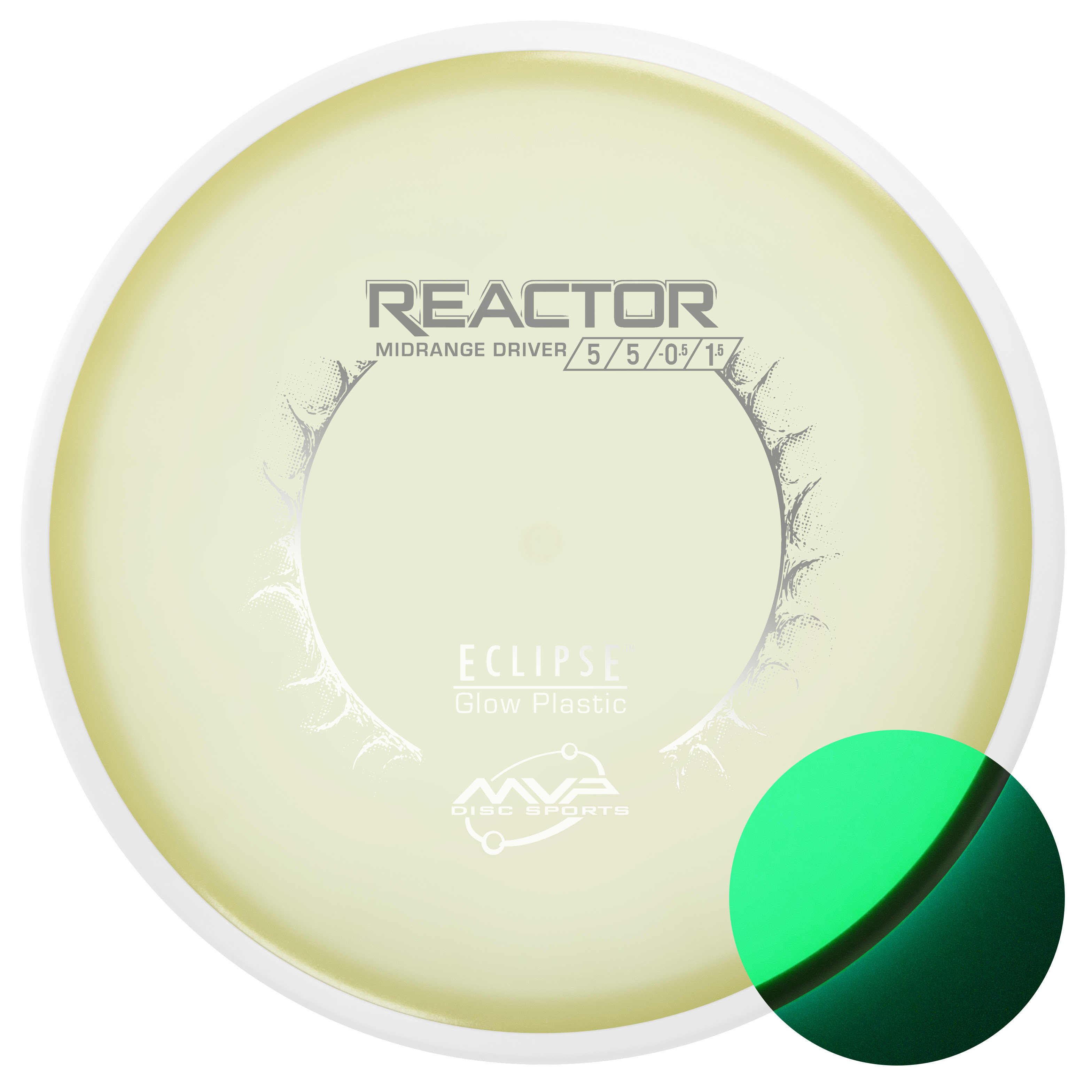MVP Disc Sports Eclipse Reactor - Powergrip - melko hyvä frisbeegolfkauppa