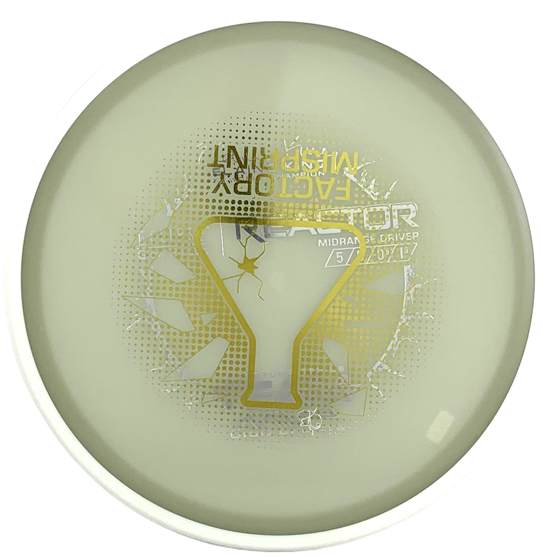 MVP Disc Sports Eclipse Reactor Factory Misprint | Powergrip