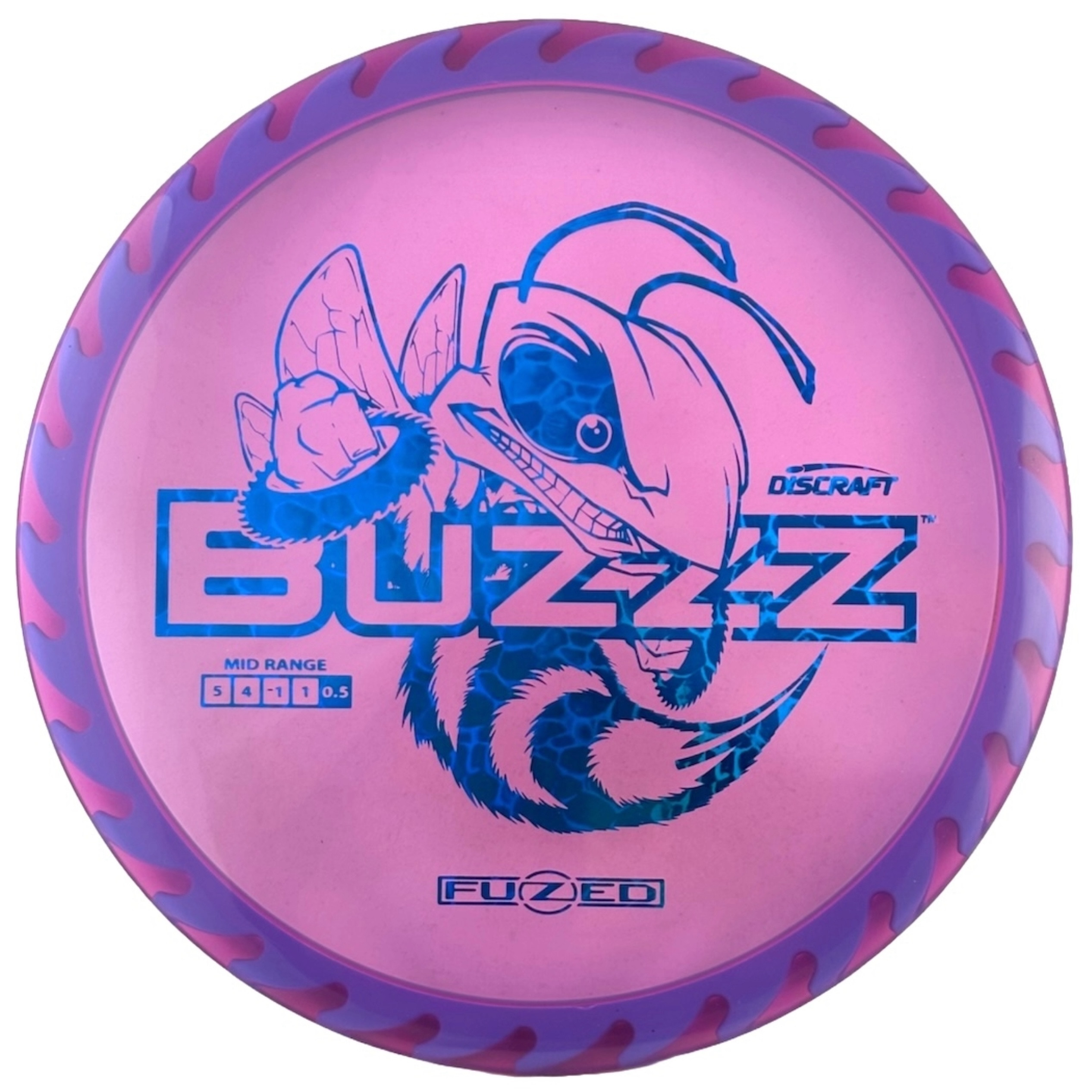 Discraft Fuzed Buzzz Saw Pattern - Powergrip - melko hyvä frisbeegolfkauppa
