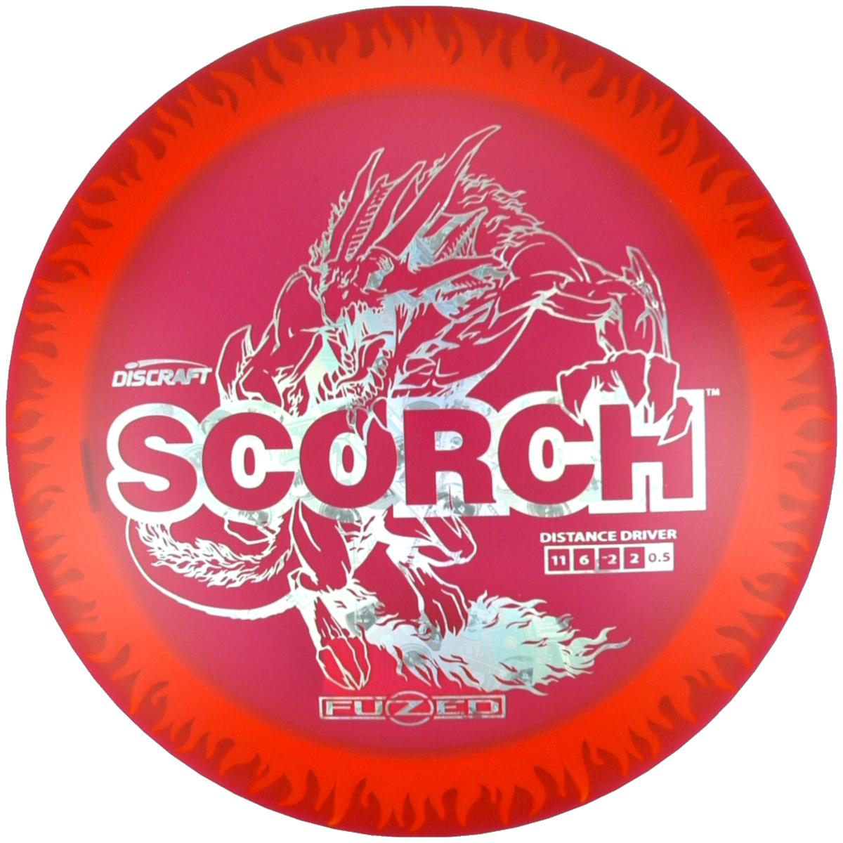 Discraft Fuzed Scorch Flame Pattern | Powergrip