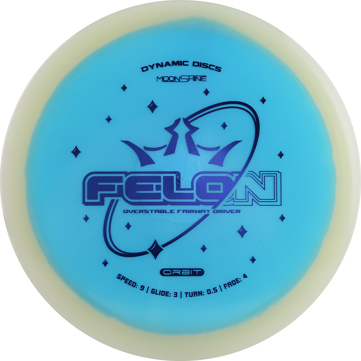 Dynamic Discs Lucid Moonshine Orbit Felon | Powergrip