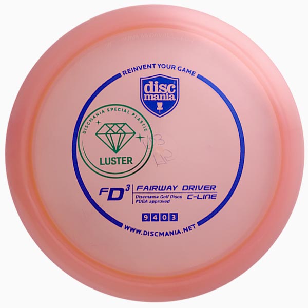 Discmania Luster C-Line FD3 DM Special - Powergrip - melko hyvä ...