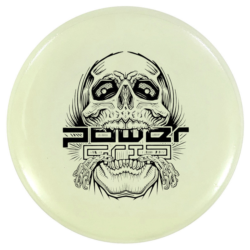 Innova Glow Mini PG Skull - Powergrip - melko hyvä frisbeegolfkauppa
