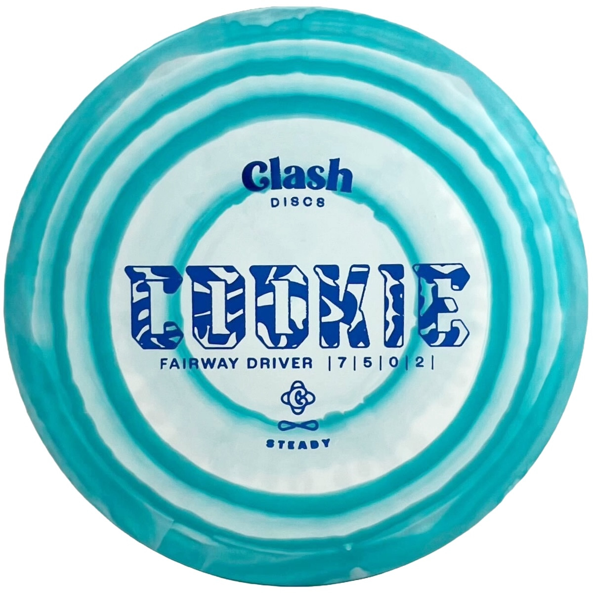 Clash Discs Steady Ring Cookie - Powergrip - melko hyvä frisbeegolfkauppa