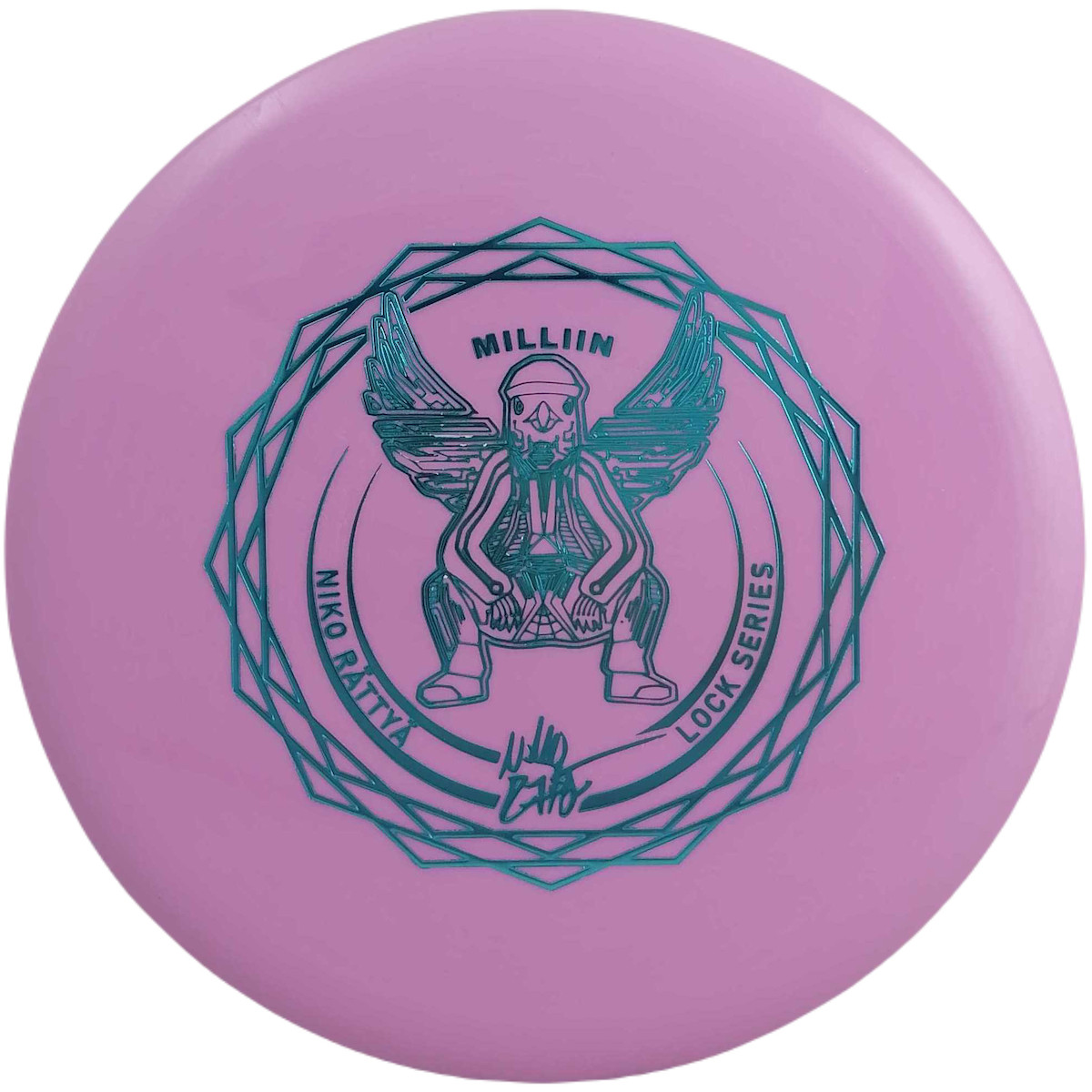 Clash Discs Sunny Berry Niko Rättyä - Circle Lock - Powergrip - melko ...