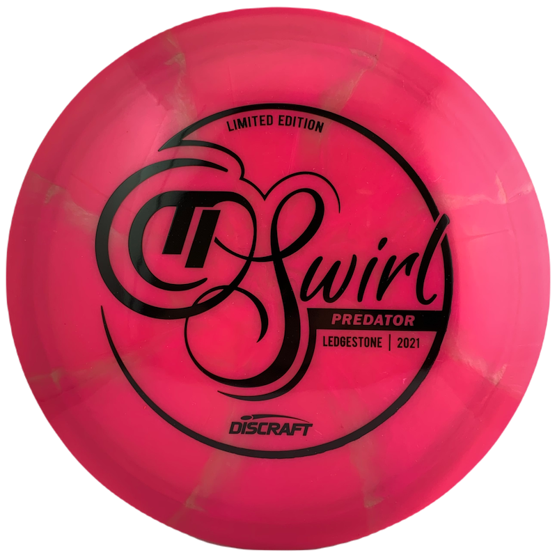 Discraft Titanium Swirl Tour Series Predator 2021 Ledgestone Edition ...