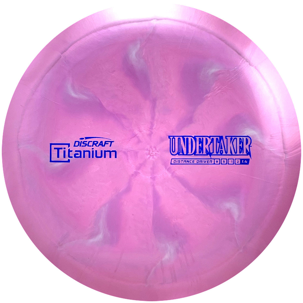 Discraft Titanium Undertaker - Powergrip - melko hyvä frisbeegolfkauppa