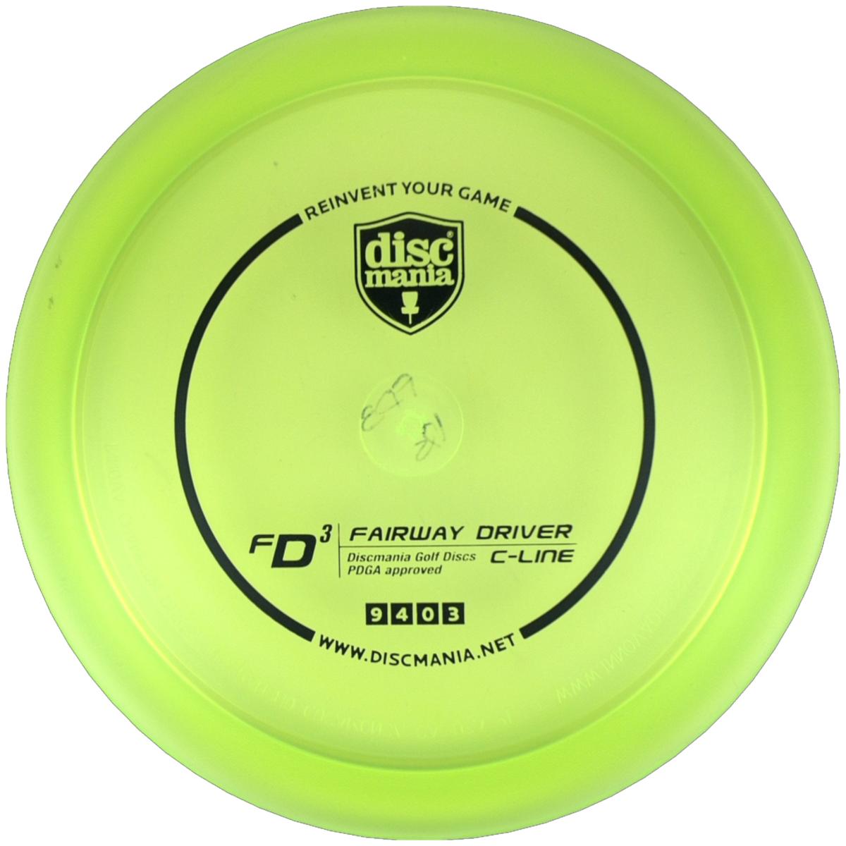 Discmania C-Line FD3 First Run | Powergrip