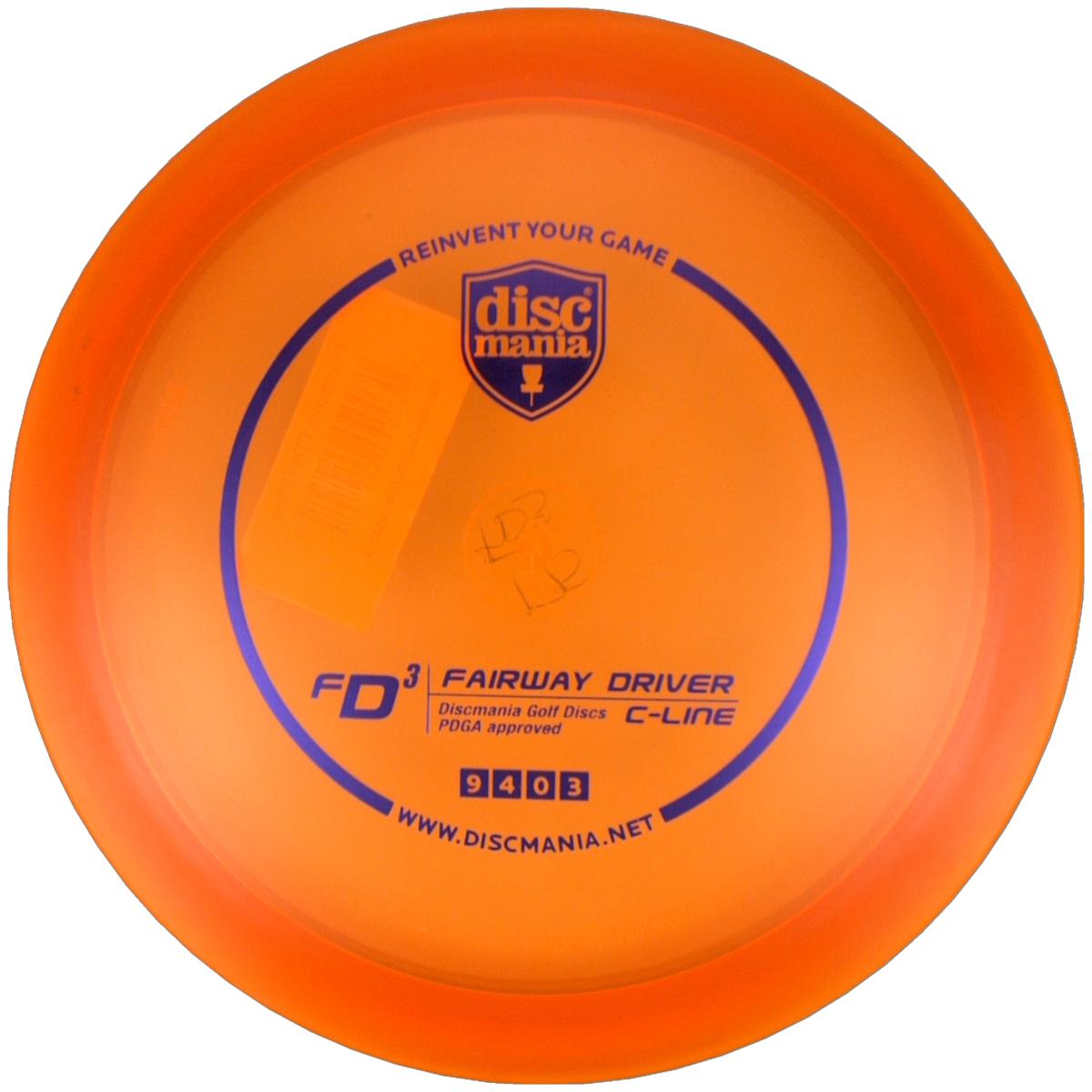 Discmania C-Line FD3 2nd Run | Powergrip