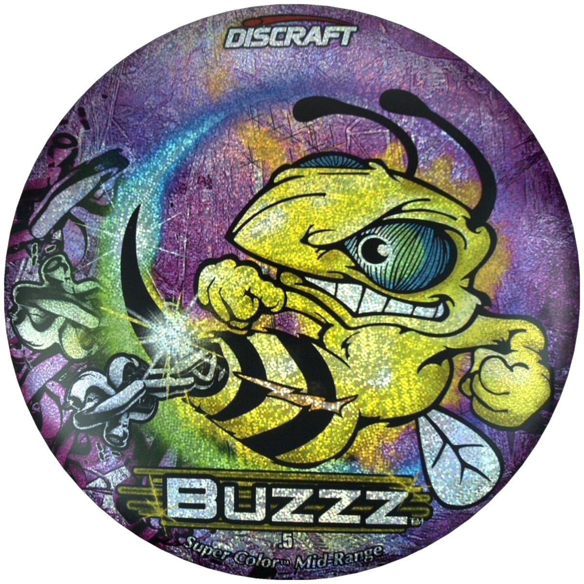 Discraft Full Foil Supercolor Buzzz Chains - Sparkle Prism | Powergrip