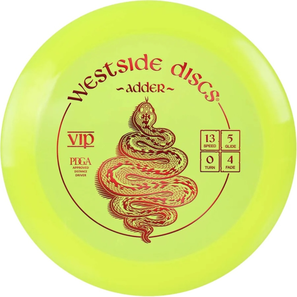 Westside Discs VIP Adder - Powergrip - melko hyvä frisbeegolfkauppa